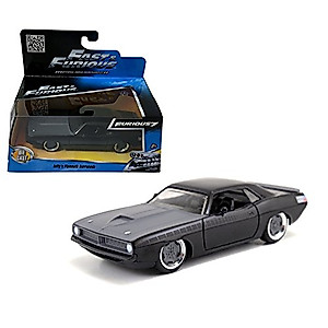 JADA 97206 FAST AND FURIOUS 7 LETTY'S PLYMOUTH BARRACUDA 1:32 MATTE GREY BLACK .HN#GG_634T6344 G134548TY98713