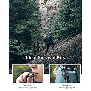 Trebo Water Bottle 40oz with Paracord Handle,Vacuum Double Wall Stainless Steel Insulated Water Jug with Straw Spout Handle Lids, Large Sports Flask Keep Cold & Hot, Ombre: Indigo/Black