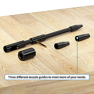 Raiseek Bore Guides Kit with 3 Muzzle Guides for Firearm Cleaning, Universal Bore Guides Rifle Cleaning