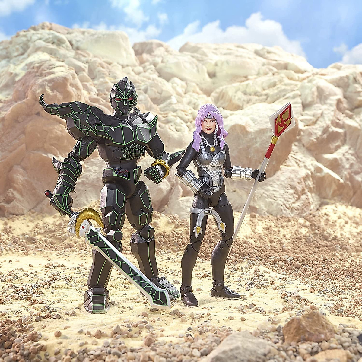 Power Rangers Lightning Collection in Space Ecliptor and Astronema 2-Pack 6-Inch Premium Collectible Action Figure Toys with Accessories (Amazon Exclusive)