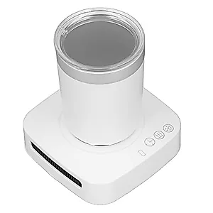 GOWENIC Coffee Mug Warmer and Cooler, 2 in 1 Beverage Warmer and Drink Cooler with Mug, Desktop Electric Beverage Warmer, Coffee Cup Warmer for Coffee Milk Tea(US)