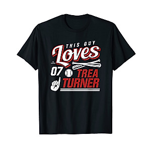 This Guy Loves Trea Turner T-Shirt