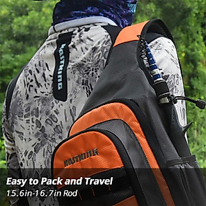 KastKing Compass Telescopic Fishing Rods, Casting Rod, 7ft - Medium Heavy - Fast