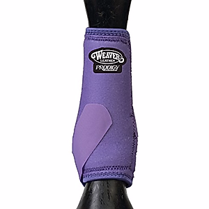 Weaver Leather Prodigy Athletic Boots , Grape, Large