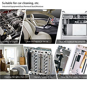 Air Blow Gun with Fixed Nozzle, Air Compressor Accessories Dust Removal Cleaning Tool