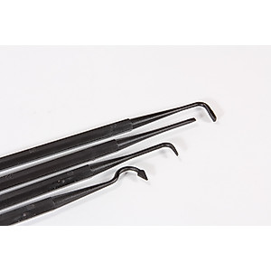 Lyman 6 Piece Pick & Brush Gun Cleaning Kit Brass/Nylon, Black, One Size, 04038