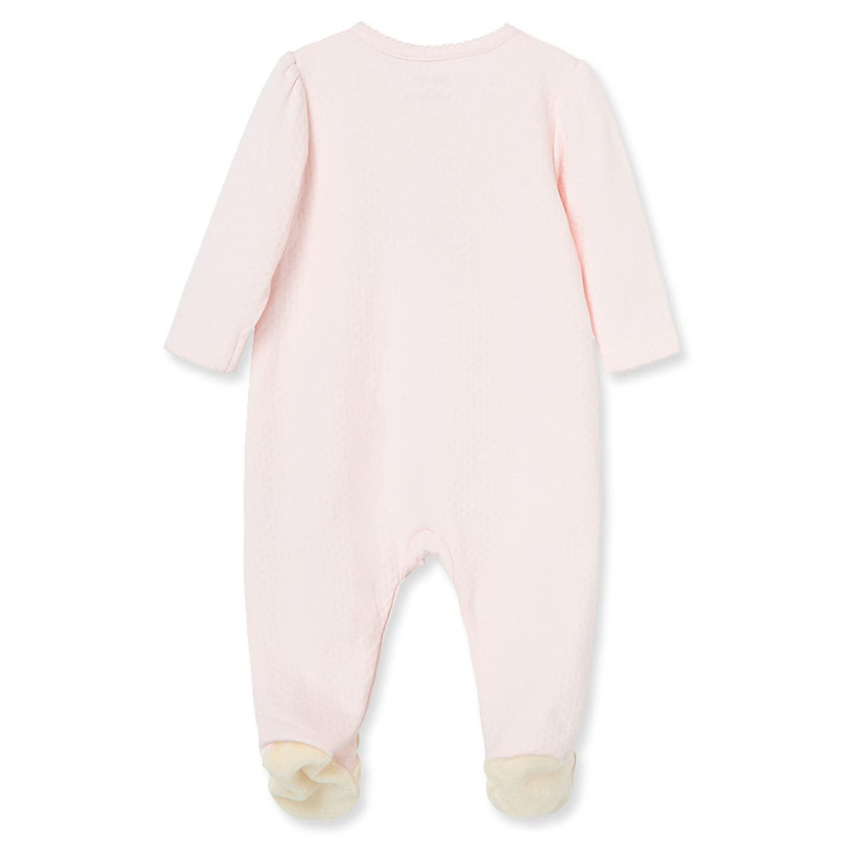 Little Me Baby-Girls Sweet Bear Footie, Light Pink, Newborn