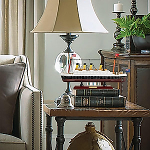 SAILINGSTORY Wooden Titanic Model Cruise Ship Liner 1/680 Scale Replica 14" Titanic Ship Toys Gifts