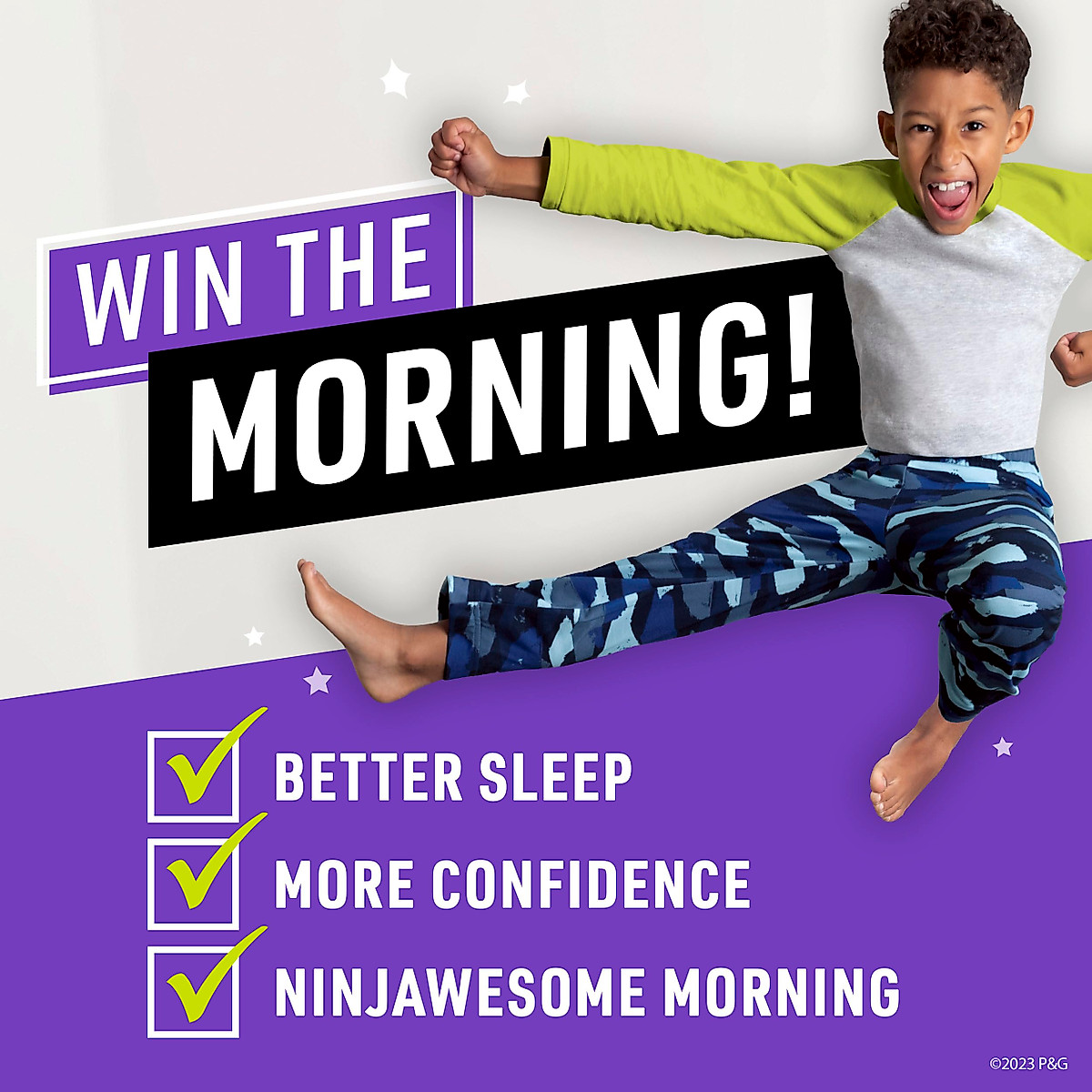 Pampers Ninjamas Nighttime Bedwetting Underwear Boys - Size S/M (38-70 lbs), 44 Count (Packaging May Vary)