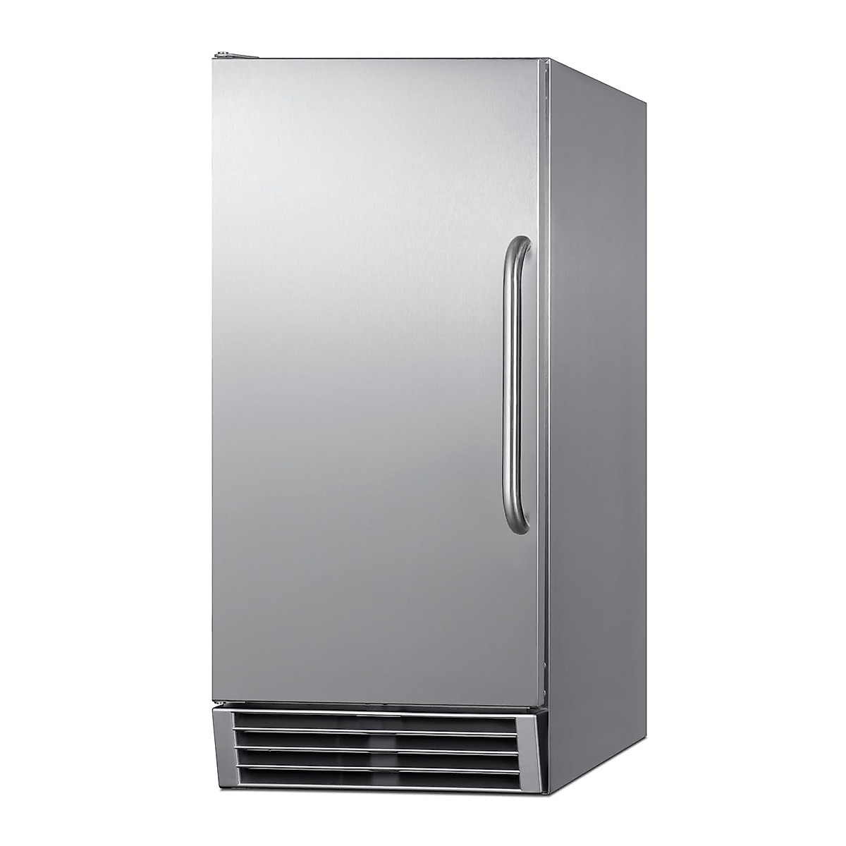 Summit Appliance BIM47OS Built-in Icemaker, Weatherproof Design for Outdoor Use, 14.5" Wide, 50 lb Production Capacity, Built-in Pump, Air Cooled, 115v