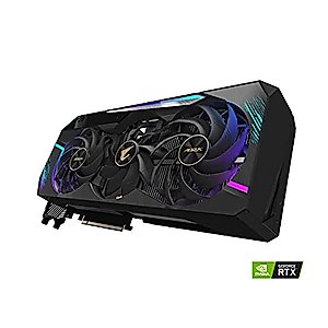 GIGABYTE AORUS GeForce RTX 3080 Ti Xtreme 10G Graphics Card, Max Covered Cooling, 12GB 384-bit GDDR6X, GV-N308TAORUS X-12GD Video Card