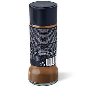 DAVIDOFF Crema Intense Instant Coffee - Smooth and Rounded - Full-body. Delicate Aroma and Elegant Acidity - 100% Arabica Beans - 9/12 Intensity. 10/12 Roasting. 4/12 Acidity - 1 x 3.17 oz