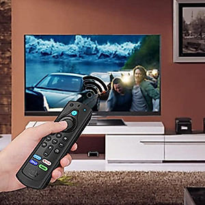 CaseBot Remote Case for Fire TV Stick 4K Max/Fire TV Stick (2nd and Later) / Fire TV Stick Lite/Fire TV Cube - Anti-Slip Silicone Cover for Alexa Voice Remote (2nd Gen and 3rd Gen), Black