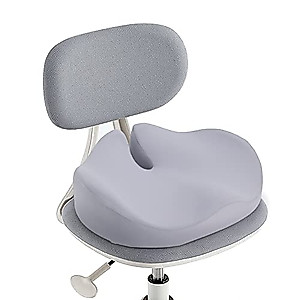 Foamula Seat Cushion for Office Chairs, Memory Foam Sciatica Pain Relief Pillow, Seat Cushion for Hip, Tailbone, Coccyx Pain, Desk Chair Cushion for Office, Home Chair, Gaming Chair, Car, Wheelchair