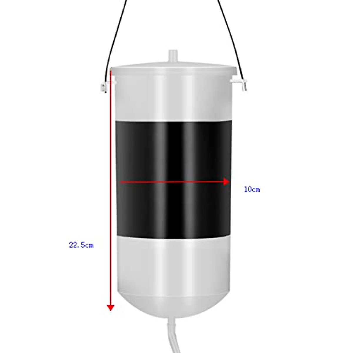 Shrimp Eggs Incubator, Shrimp Hatchery Kits Multifunctional Hatchery with Regulating Valve Live Baby brine Shrimp net Feeder and storager for Fish