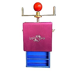 Busy Bird | Ele-Waiter Foraging Bird Toy - Helicopter Arm adjusts Elevator to Expose Treats - 100% Metal, Ultimate Brain Teaser and Mind Game for Medium to Extra Large Birds