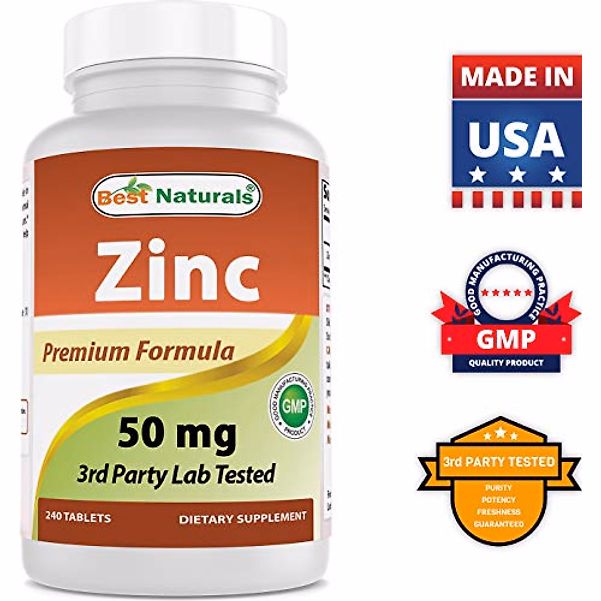 Calcium Pyruvate Powder 8 OZ & Zinc Gluconate 50mg