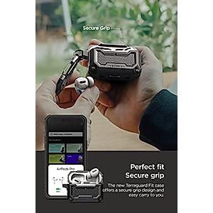 VRS Design Terra Guard Fit Airpods Pro Case for Apple Airpods Pro 2nd Generation (2022)