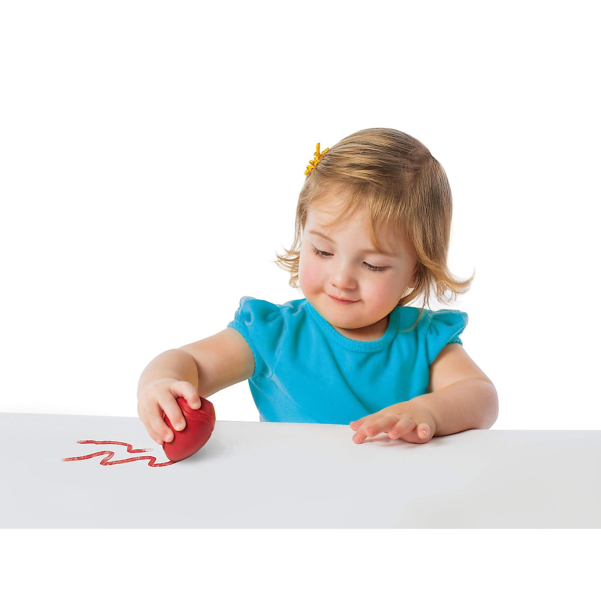 Crayola My First Palm Grasp Crayons, 3 Count, Washable Toddler Crayons, Age 12 Months & Up