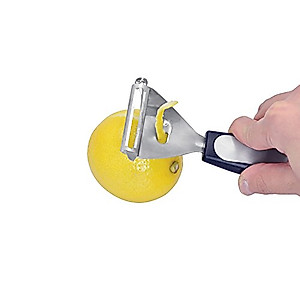 HIC Kitchen Bar Tool, Bottle Opener, Can Punch and Citrus Peeler, Japanese Stainless Steel, BPA Free