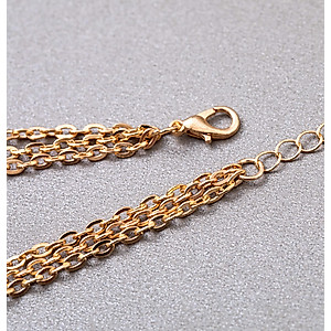 YOVORO 9PCS Sexy Belly Waist Chain for Women Bikini Body Chain Beach Bra Chain Jewelry Set G