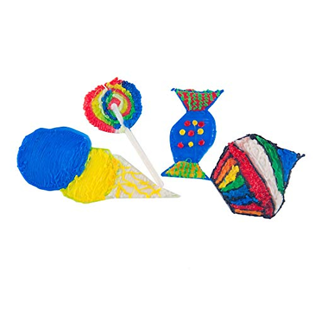 uxcell 3D Pen Filament Refills,16Ft,1.75mm PCL Filament Refills,Dimensional Accuracy +/- 0.02mm,for 3D Printer,Purple