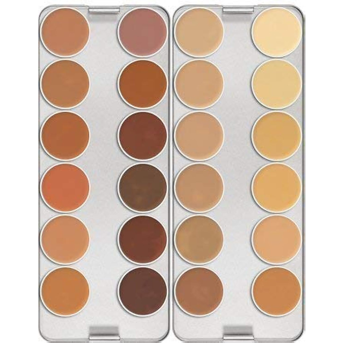 Kryolan Dermacolor Camouflage 24 Color Palette By 71008 K