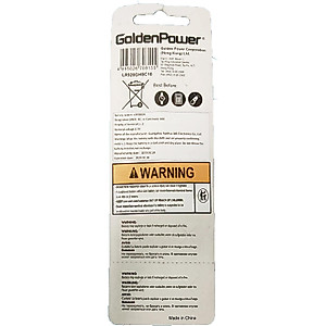 Golden Power LR920GH Alkaline Button Cell 1.5V Battery Hi-Pro Strongest Leak-Proof Performance,10 Count (Pack of 1)