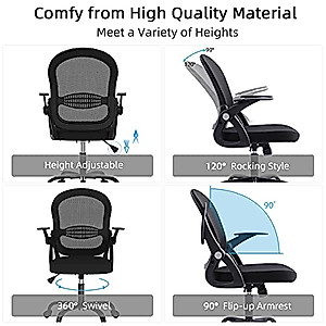 Sytas Ergonomic Mesh Office Chair, Mesh Desk Chair Lumbar Support, Computer Chair Adjustable Lumbar Support