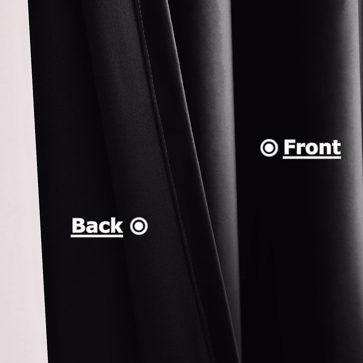 Frelement Grommet Top Curtains Extra Long Soft Velvet Curtains for Tall Windows Thermal Insulated Curtains for Bedroom Backdrop Curtains, 42" W x 78" L, 1 Panel, Black