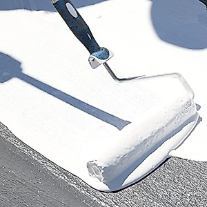 AMES RESEARCH LABORATORIES MSS1 Maximum Stretch Roof Coating, 1 Gallon, White