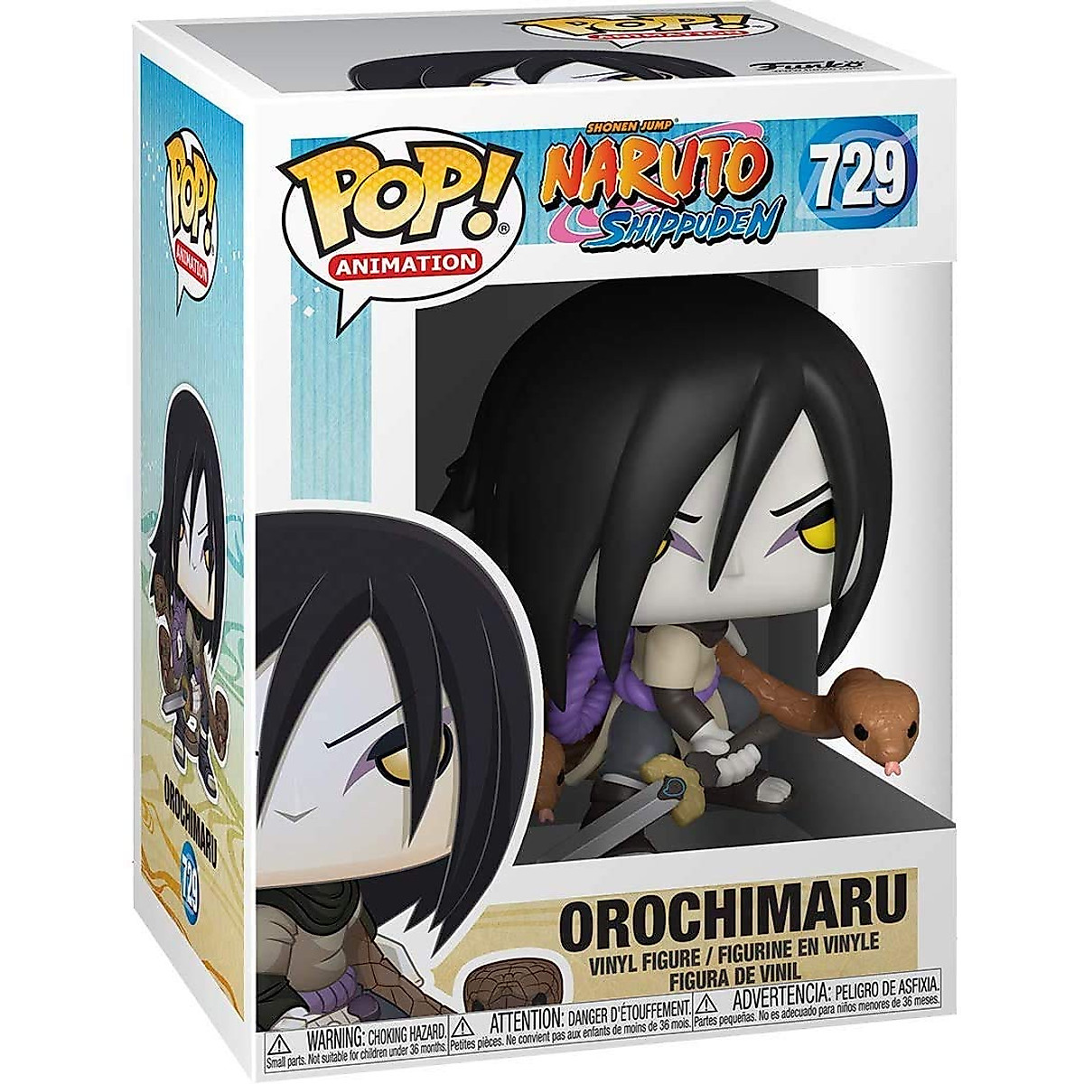Naruto Shippuden - Orochimaru Funko Pop! Vinyl Figure (Bundled with Compatible Pop Box Protector Case)