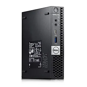 Dell Optiplex 7050 Micro Form Factor Desktop, Intel i5 7500T 2.7Ghz, 8GB DDR4, 500GB Hard Drive, Wi-Fi, HDMI, Windows 10 (Renewed)