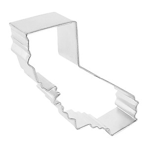 R&M California State Cookie Cutter in Durable, Economical, Tinplated Steel