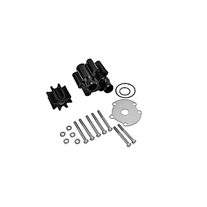 Raw Water Pump Housing & Impeller Kit - Sierra 18-3150,Quicksilver 807151A14,Mercury 46-807151A14,46-807151A7 - Mercruiser Alpha & Bravo 4.3,5.0,5.7,6.2,7.4,8.2L V6/8 Engines - Marine Inboard Repair