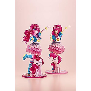 Kotobukiya My Little Pony: Pinkie Pie Limited Edition Bishoujo Statue, Multicolor