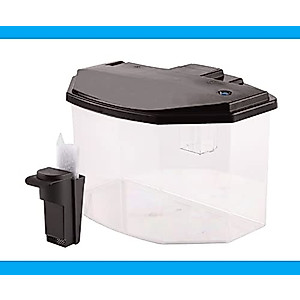 Koller Products Plastic 3-Gallon Aquarium Starter Kit with 7 Colors LED Lighting and Complete Filtration, Ideal for a Variety of Tropical Fish , Betta Fish, Tropical Fish, Cichlids, Ornamental Shrimp