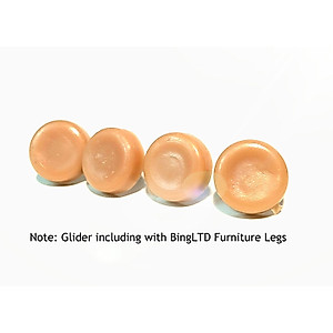 BingLTD - 4 3/4" Mahogany Profile Hardwood Sofa Legs - Set of 4 (P99703-157)