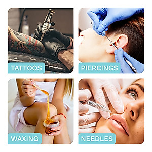 NumbSure 5% Lidocaine Maximum Strength Numbing Cream - For Painless Tattoos, Waxing, Piercings, and Needle Treatments