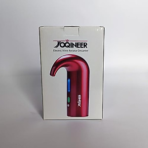 Electric Wine Aerator Pourer, Portable One-Touch Wine Decanter and Wine Dispenser Pump for Red and White Wine Automatic Wine Oxidizer Dispenser USB Rechargeable Spout Pourer