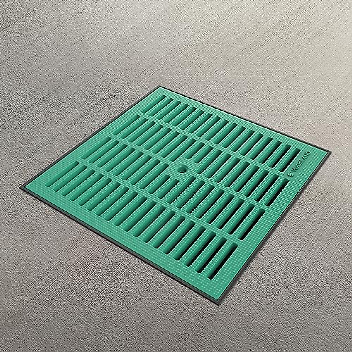 Vodaland - 12x12 Catch Basin Green Grate Package with Debris Basket and partitions Included!