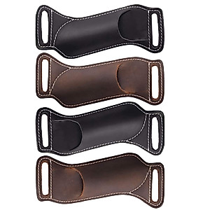 Fashion PU Covers Pouches PU Sheath Case Cover Small Sheath Perfect for Hiking Folding Sheath