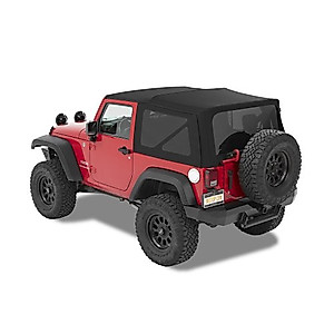 Bestop 54822-17 Supertop NX Black Twill Complete Replacement Soft Top