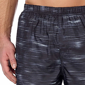 Speedo Mens Volley Swim Short (Black/Black, Medium)