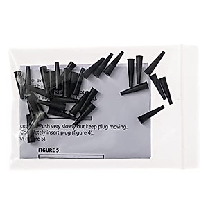 Pool Ruler 30 Pack Repair Plugs for Solar Pool Heater Panels (Original Plugs, 0.250" Diameter)