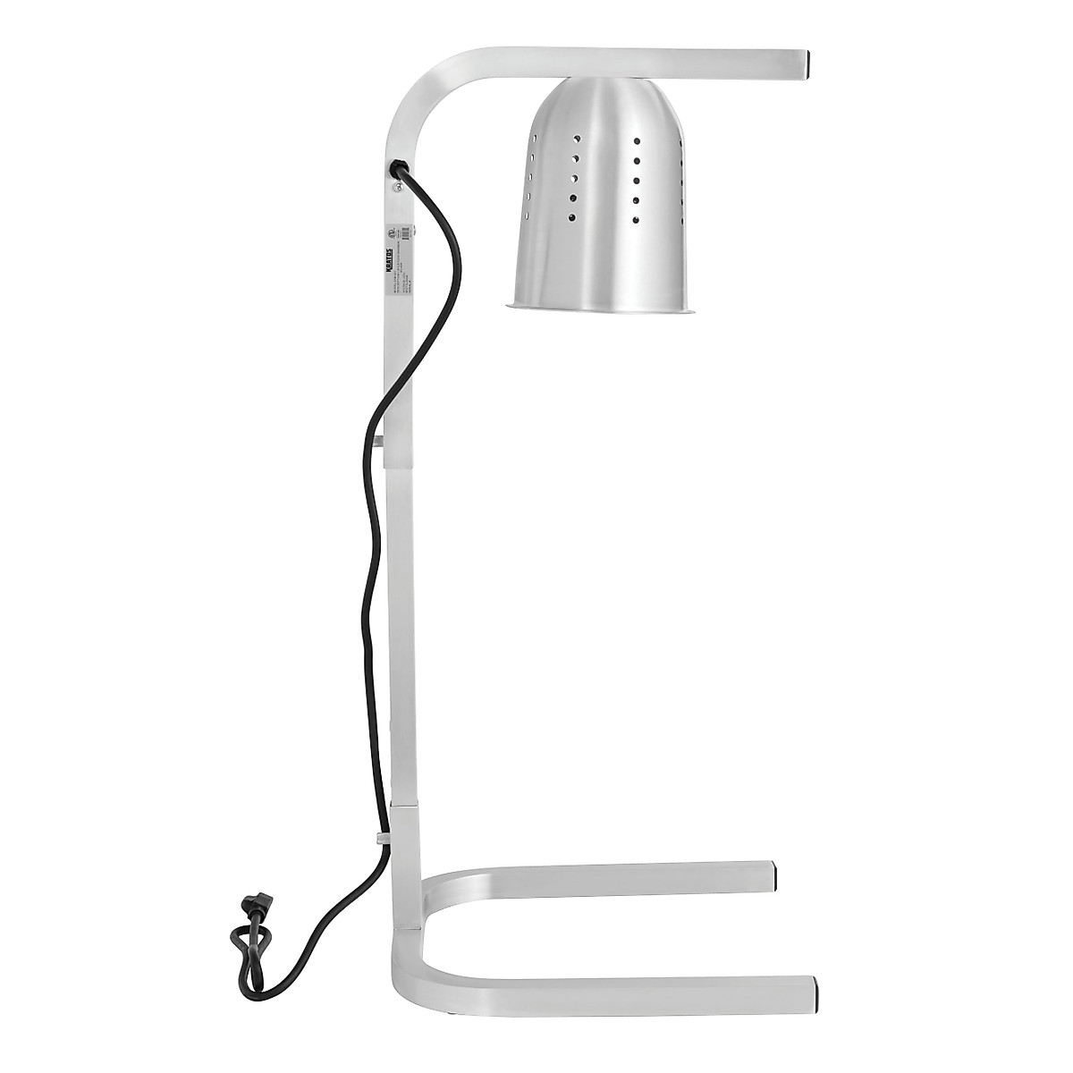 Kratos Bulb Warmer, One Bulb Heat Lamp, Silver, 120V, 250 Watts, Countertop Food Warmer for Restaurants (31M-001)