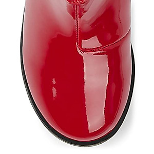 Gymboree, and Toddler Girls Faux Leather Booties,BIG RED,2