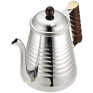 Kalita Wave 1L Stainless Steel Drip Kettle, Pot, Silver
