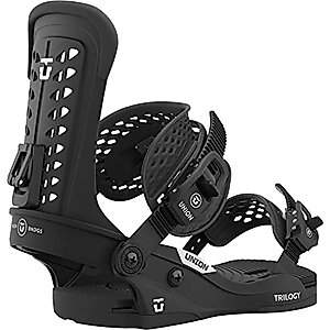 Union Trilogy Womens Snowboard Bindings Black Sz M (7-8.5)