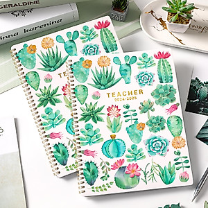 2024-2025 Teacher Planner - Teacher Lesson Planner 2024-2025, July 2024 - June 2025, 8" x 10", Weekly & Monthly Lesson Plan Book for Teachers